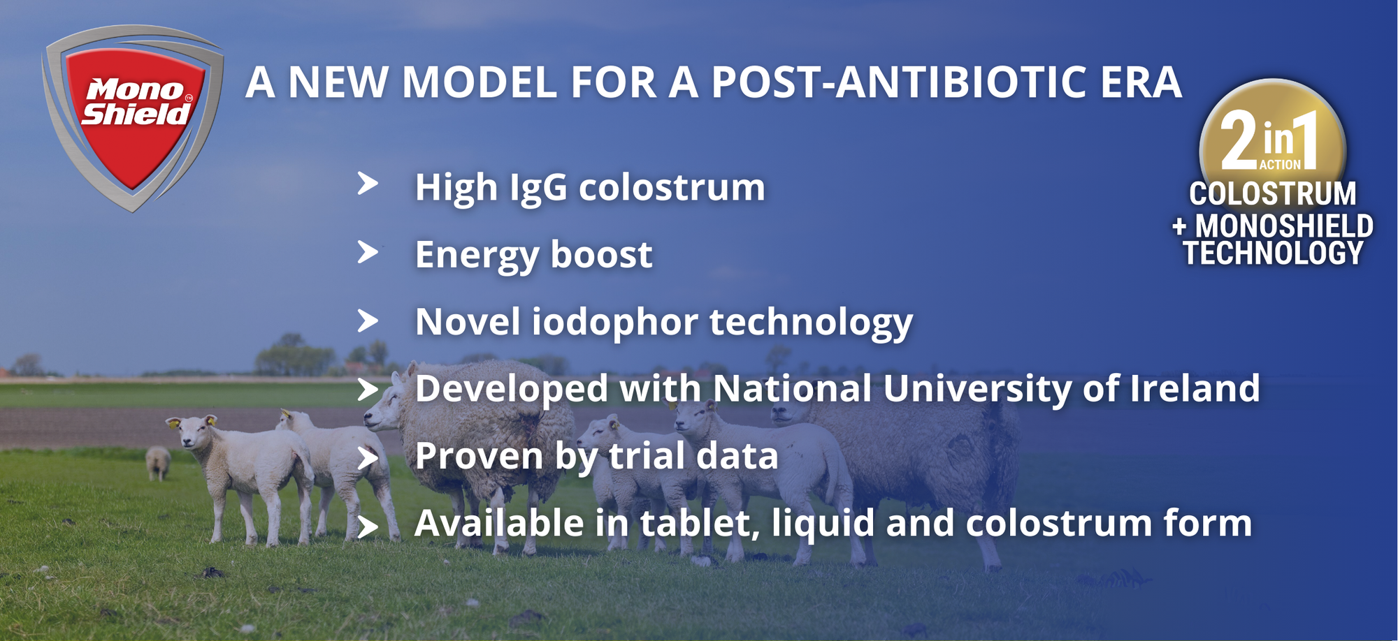 MonoShield Lamb Liquid 250ml – Mayo Animal Healthcare