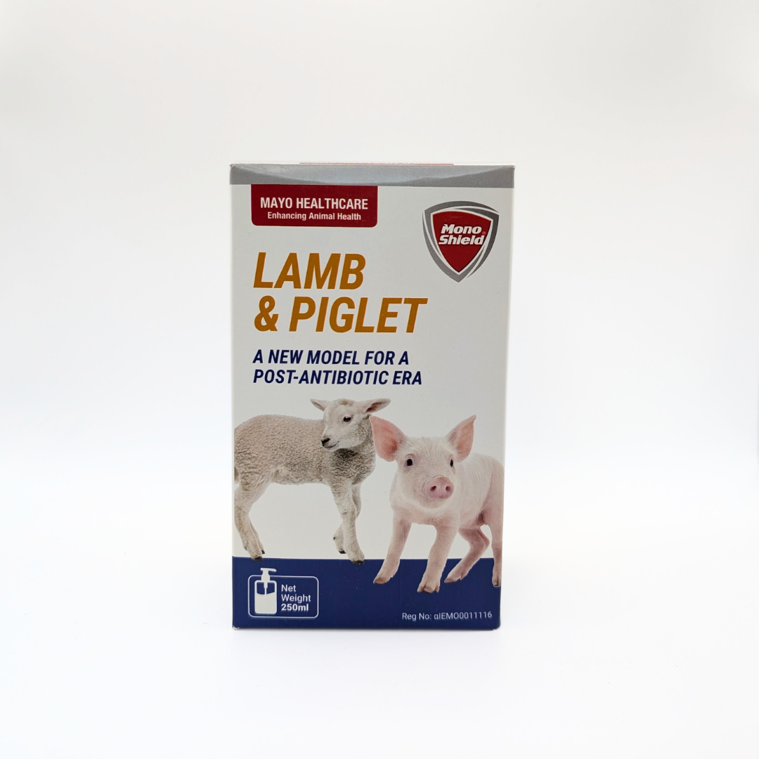 MonoShield Lamb and Piglet Liquid 250ml – Mayo Animal Healthcare
